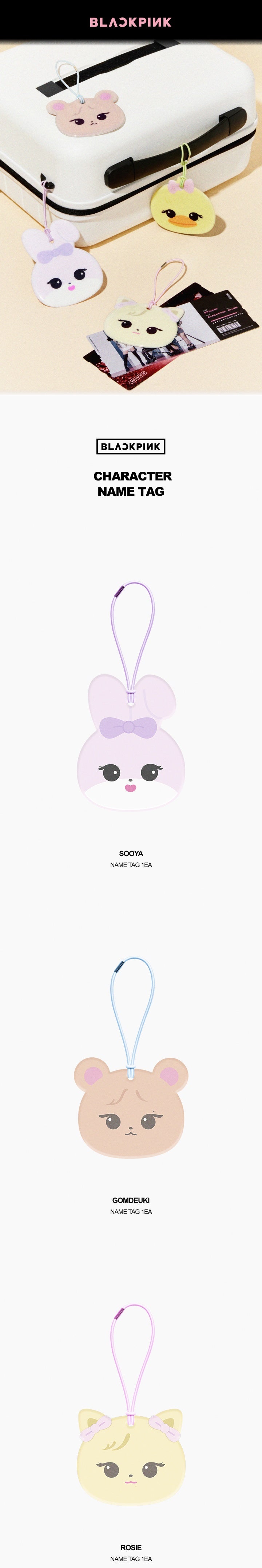 BLACKPINK JUMP POP-UP Name Tag - SOOYA - YG Entertainment – NUMI KOREA