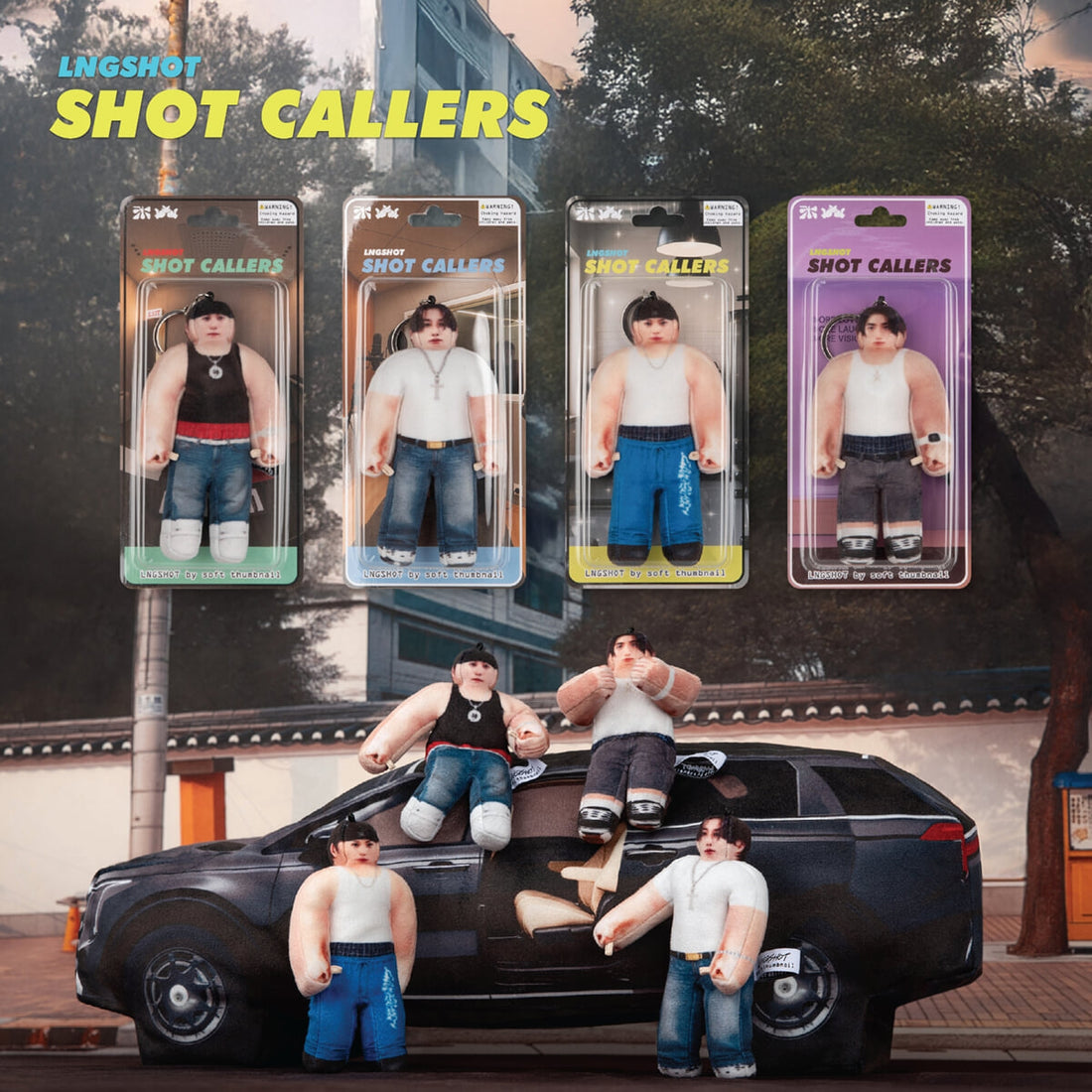 LNGSHOT - EP SHOT CALLERS (Character Ver. Random) - YG Entertainment ...
